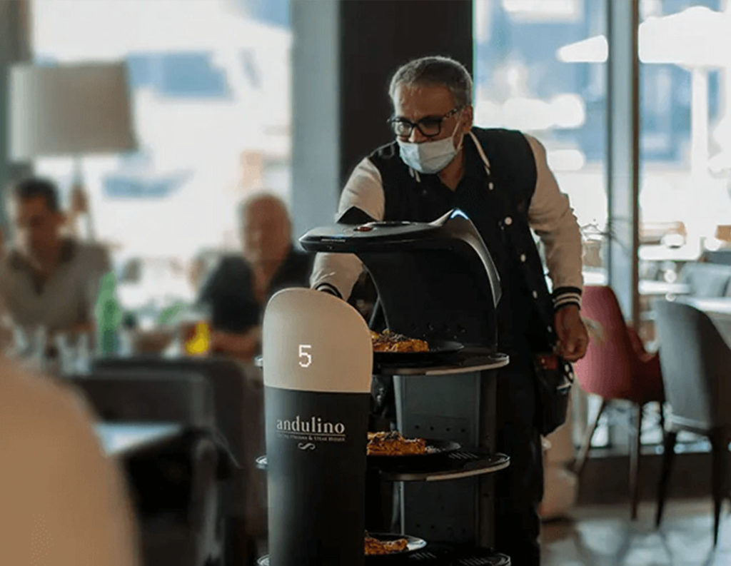 Relieve employees with service robots - Sebotics