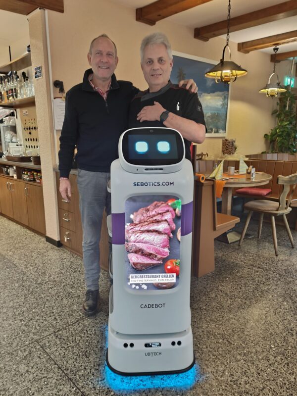 Robotik in den Alpen, 1. Einsatz für den CadeBot in der Schweiz
