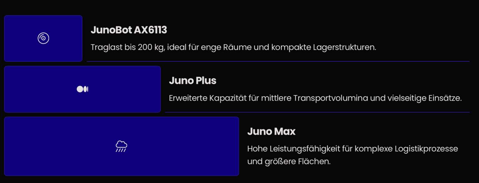 Robot de transporte | Transporte eficiente y rápido