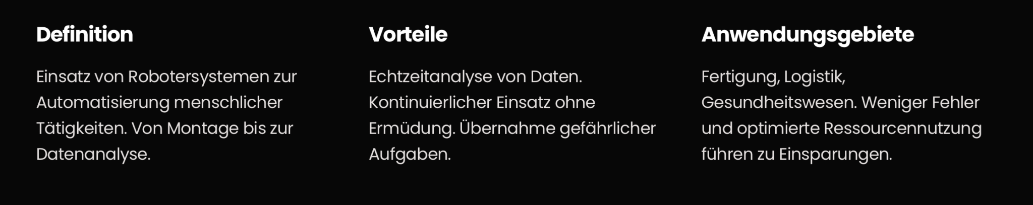 La automatización robótica explicada | Ventajas y áreas de aplicación