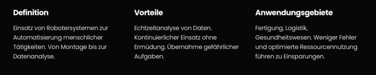 La automatización robótica explicada | Ventajas y áreas de aplicación